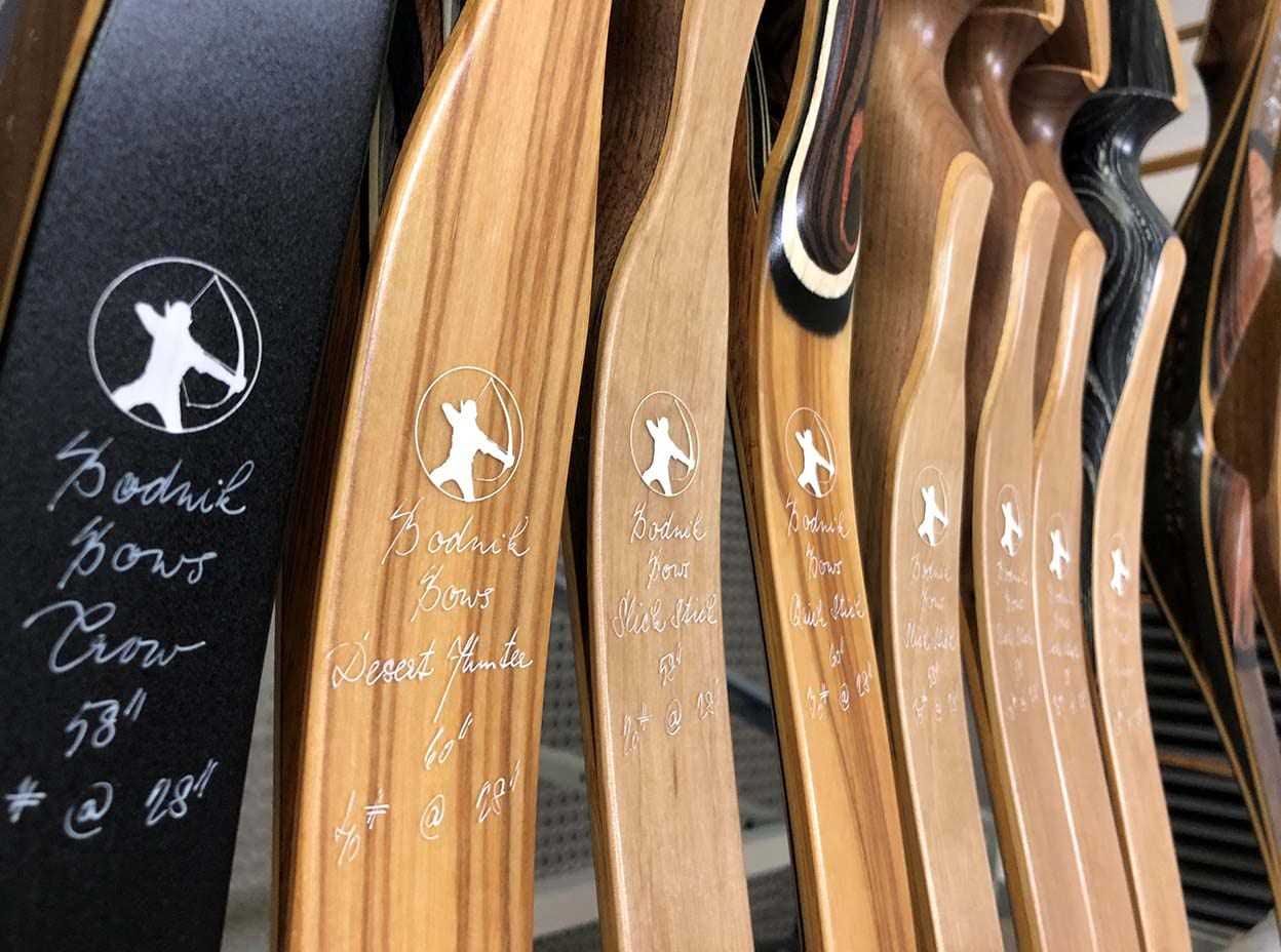 The Bodnik Bows brand logo has been launched!